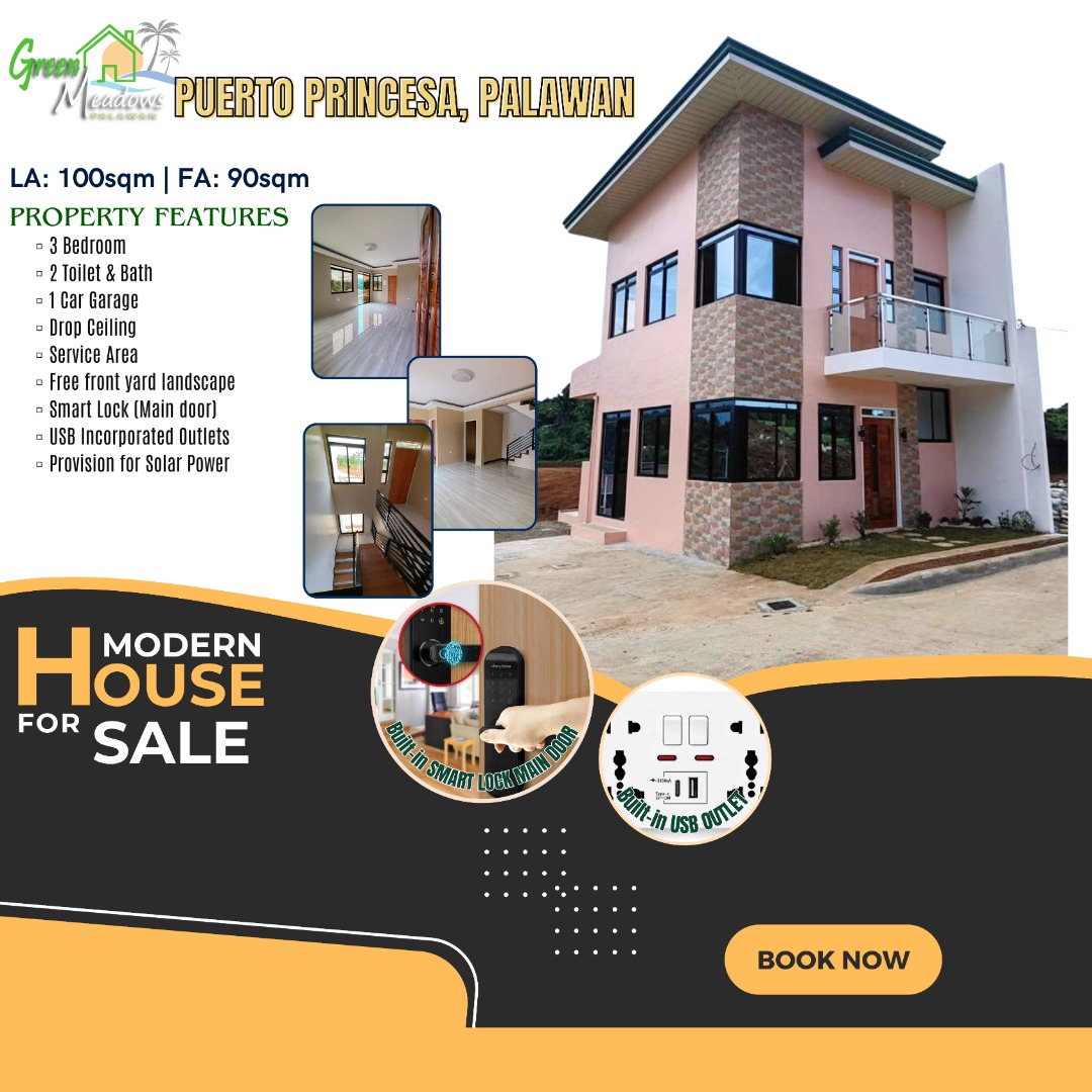 Big and Spacious House and Lot for Sale in Green Meadows Palawan ...