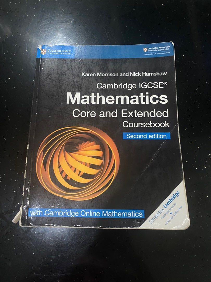 IGCSE MATH COURSE BOOK, Hobbies & Toys, Books & Magazines, Textbooks on ...