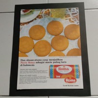 iklan warna biscuit Roma potongan majalah jadul kuno lawas, Antik, Uang ...