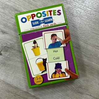 opposites slide and learn interactive Flash cards, Hobbies & Toys ...