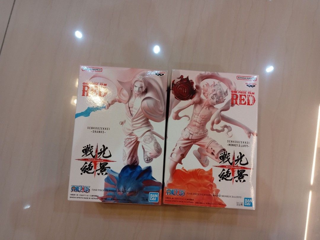 JAPAN brand new unopened bandai namco banpresto one piece film red ...
