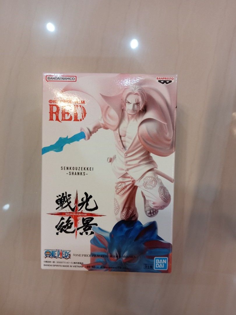 JAPAN brand new unopened bandai namco banpresto one piece film red senkozekkei monkey d luffy ...