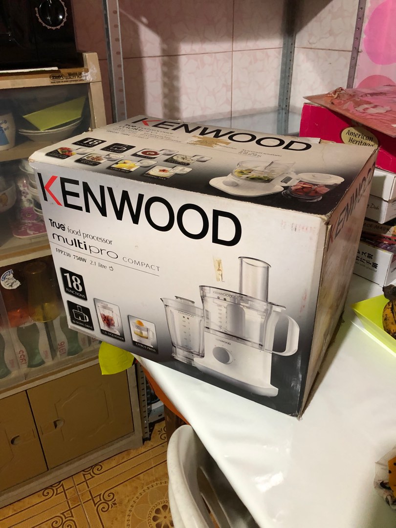 Kenwood Multipro Compact Food Processor FPP230, TV & Home Appliances ...