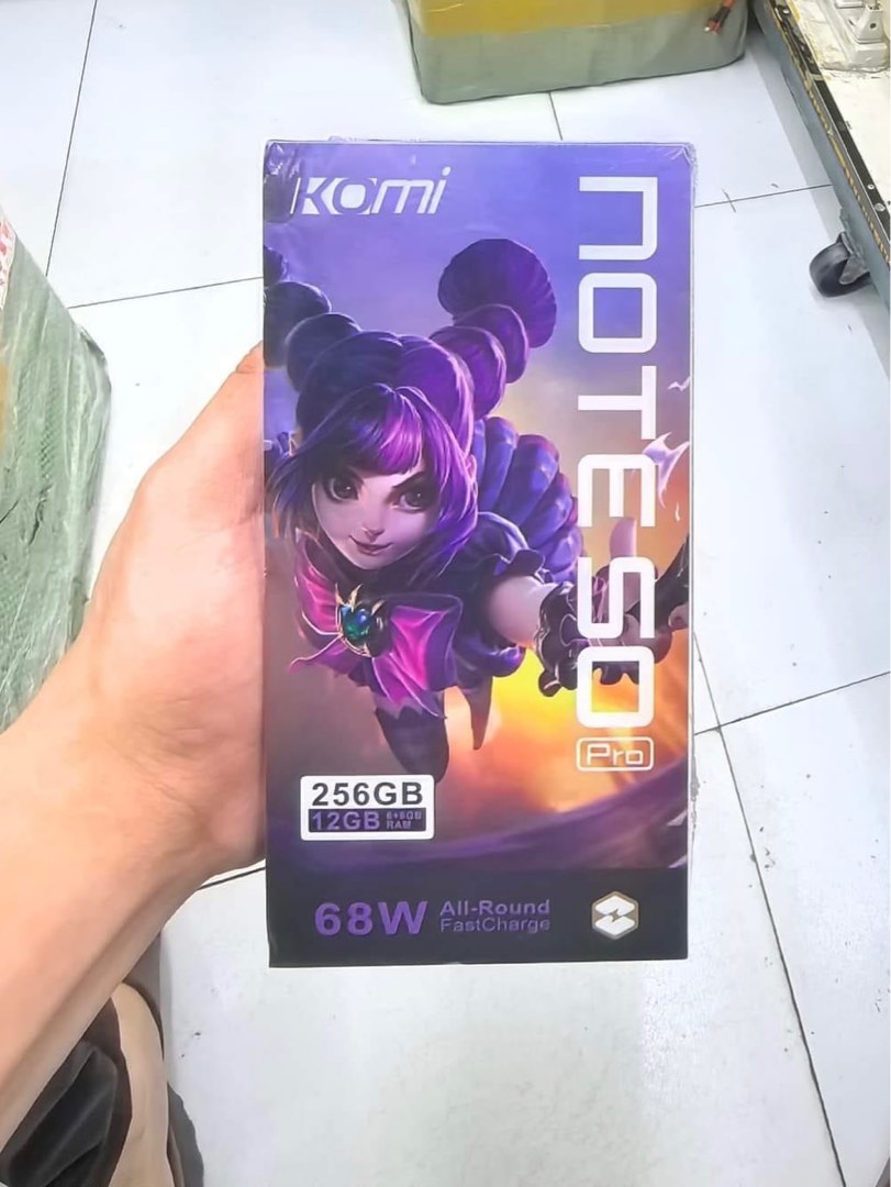 KOMI NOTE 50 PRO 5G 256GB DISPLAY, Mobile Phones & Gadgets, Mobile ...