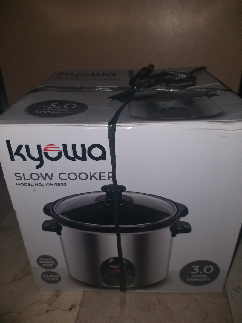 Kyowa 3L Slow Cooker, TV & Home Appliances, Kitchen Appliances, Cookers ...