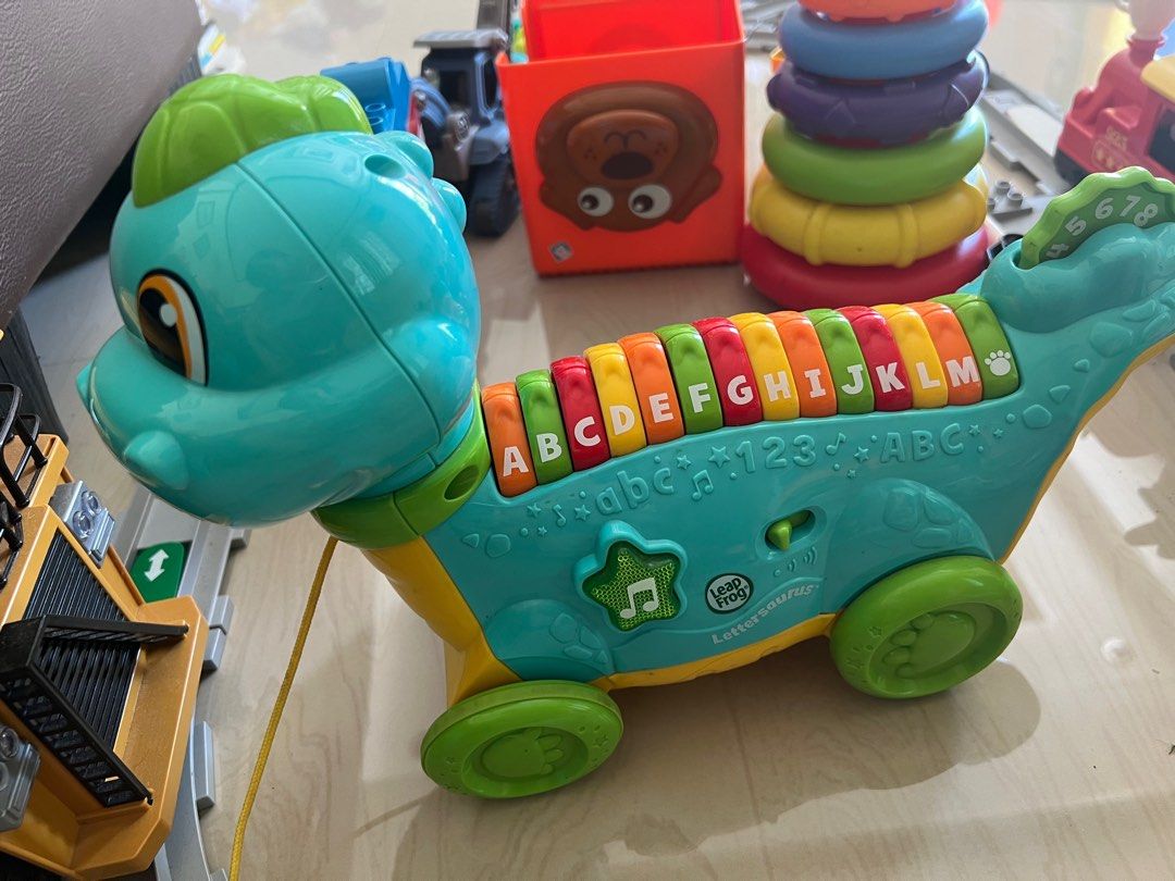 Leapfrog dinosaur lettersaurus, Babies & Kids, Infant Playtime on Carousell