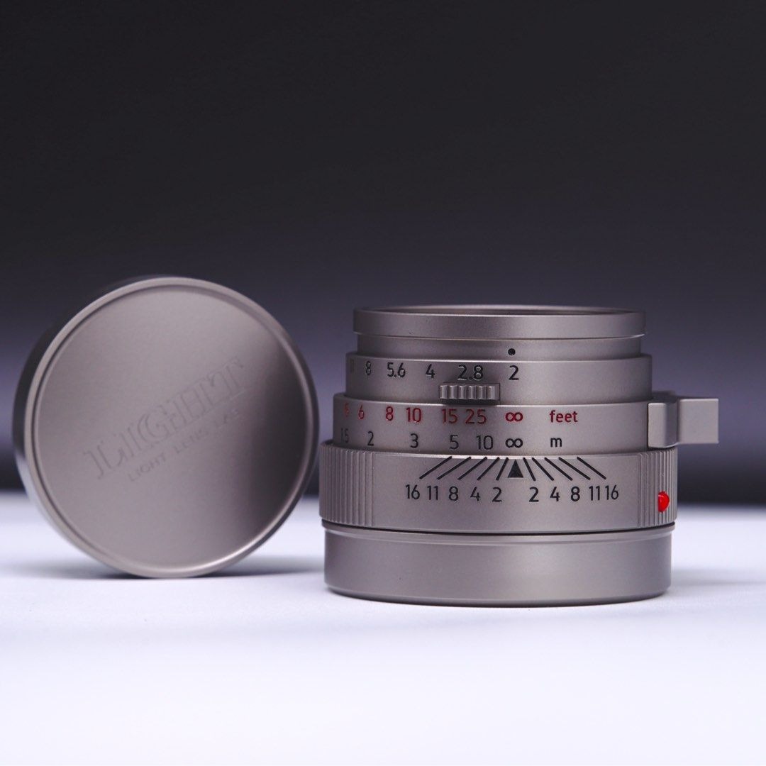 LIGHT LENS LAB 50mm F2 Elcan Titanium Barrel, Photography, Lens & Kits ...