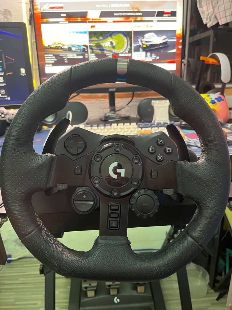 Logitech G923 Racing Sim, Video Gaming, Gaming Accessories, Controllers ...