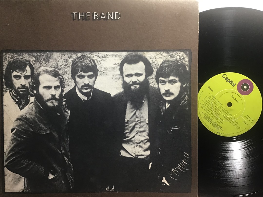 LP The Band - Self Titled (Robbie Robertson Levon Helm Rick Danko OOP ...