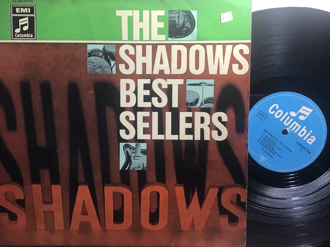LP The Shadows - Best Sellers OOP COLUMBIA VINYL RECORD Anubis Piring ...