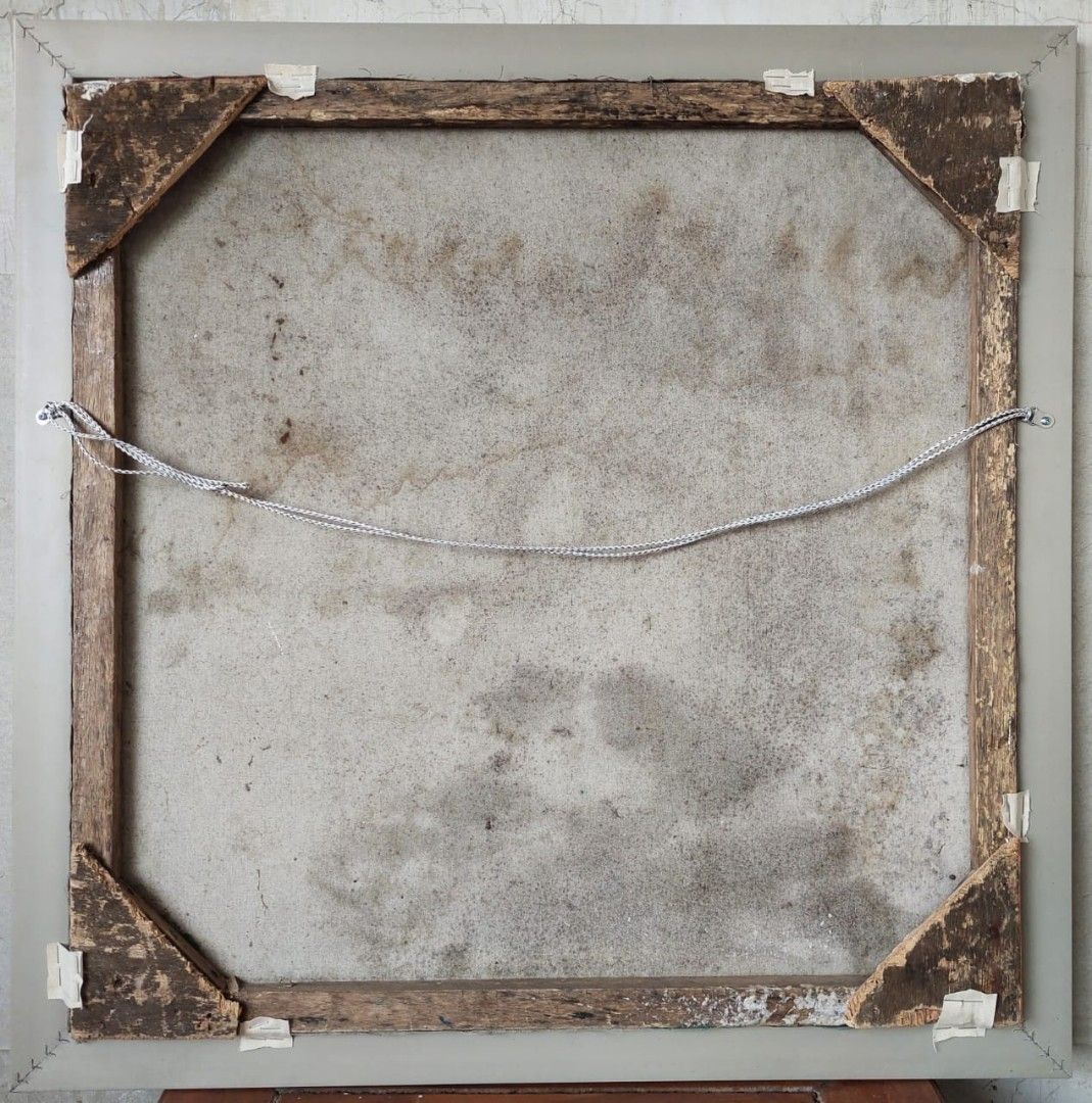 Lukisan abstrak karya umi dachlan tahun 1992, Antik, Pajangan di Carousell