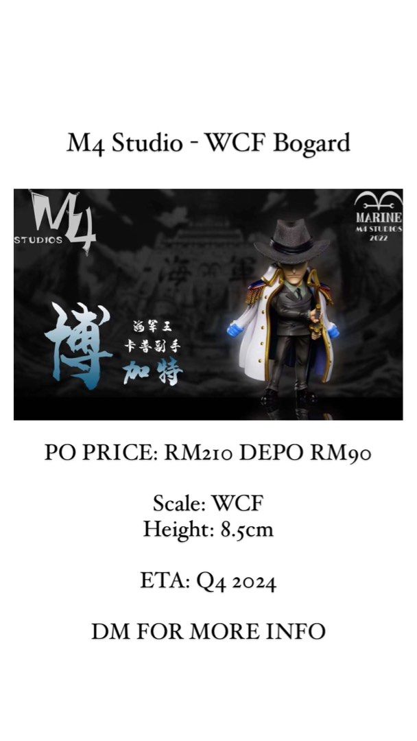 M4 Studio - WCF Bogard, Hobbies & Toys, Toys & Games on Carousell