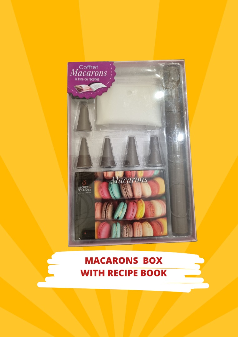 Macaron Box Maker with Recipe Book, Furniture & Home Living ...