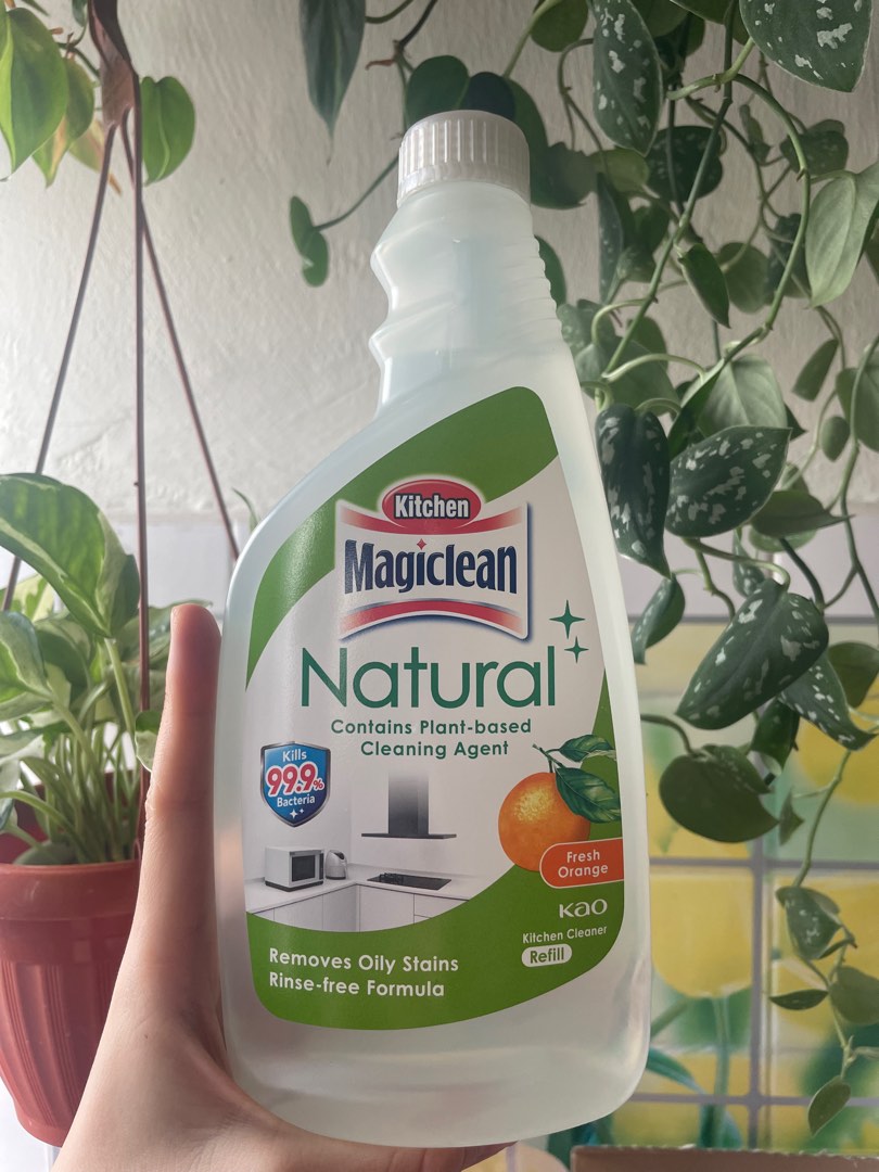 Magiclean Kitchen Cleaner Natural Refill 500ML, Furniture & Home Living ...