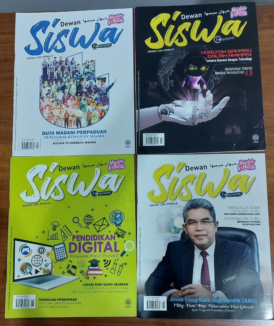 Majalah Malaysia Dewan Siswa, Buku & Alat Tulis, Majalah & Lainnya di ...