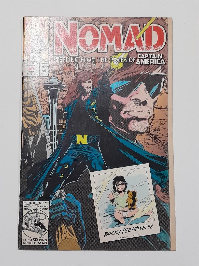 MARVEL COMICS: NOMAD No. 1 (First Issue), Hobbies & Toys, Books ...