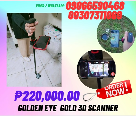 Metal & Gold 3D Scanner Golden eye Treasurehunter, Everything Else ...