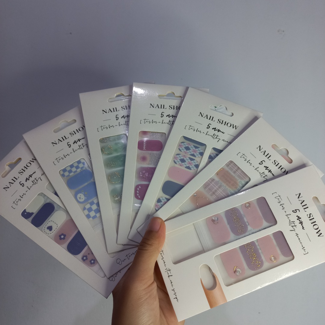 NEW - NAIL STICKERS KKV, Kesehatan & Kecantikan, Parfum, Kuku & Lainnya ...