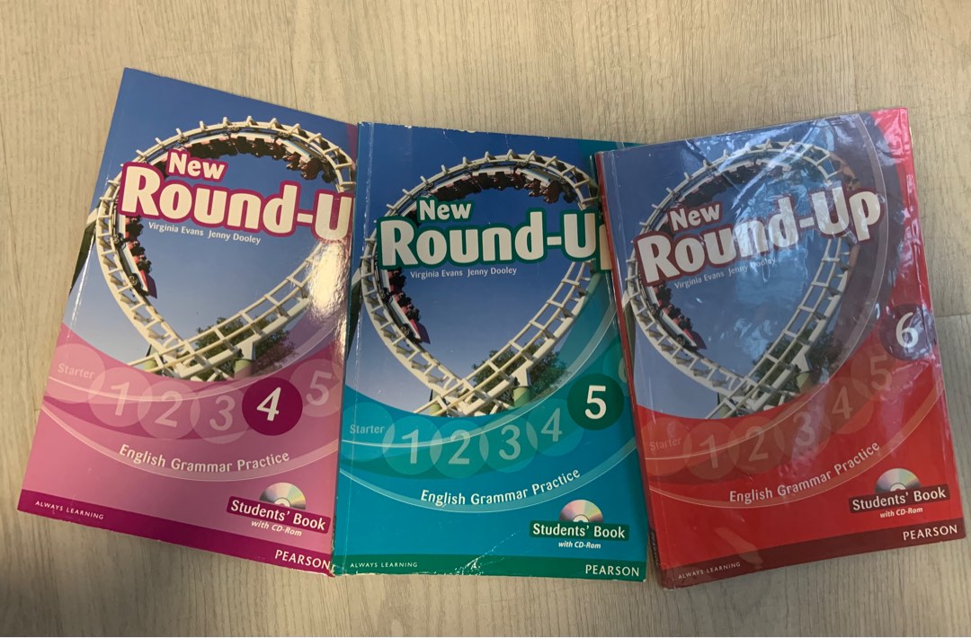 New Round-up English Grammar Practice Level 4 5 6 Pearson, 興趣及遊戲, 書本 ...