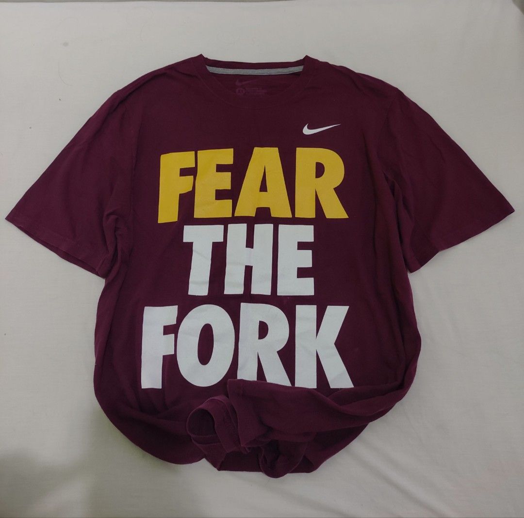 Nike Fear The Fork tee, Men's Fashion, Activewear on Carousell