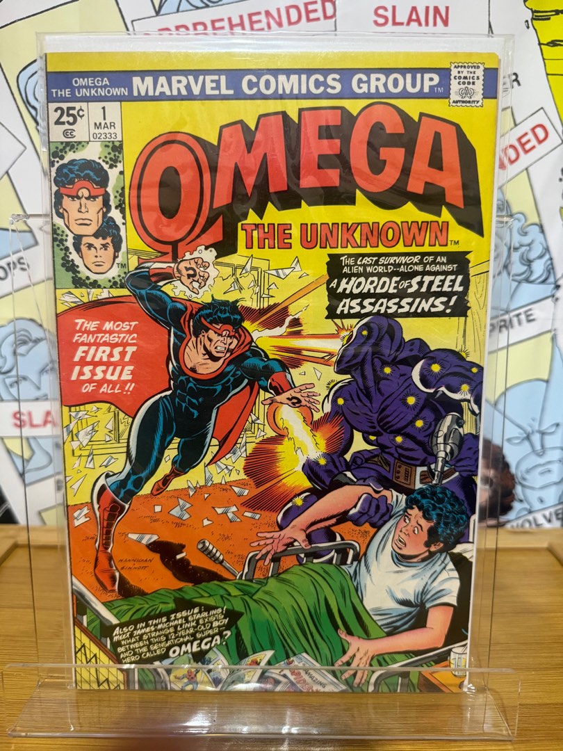 OMEGA THE UNKNOWN #1 (1ST APPEARANCE OF OMEGA THE UNKNOWN), Hobbies ...