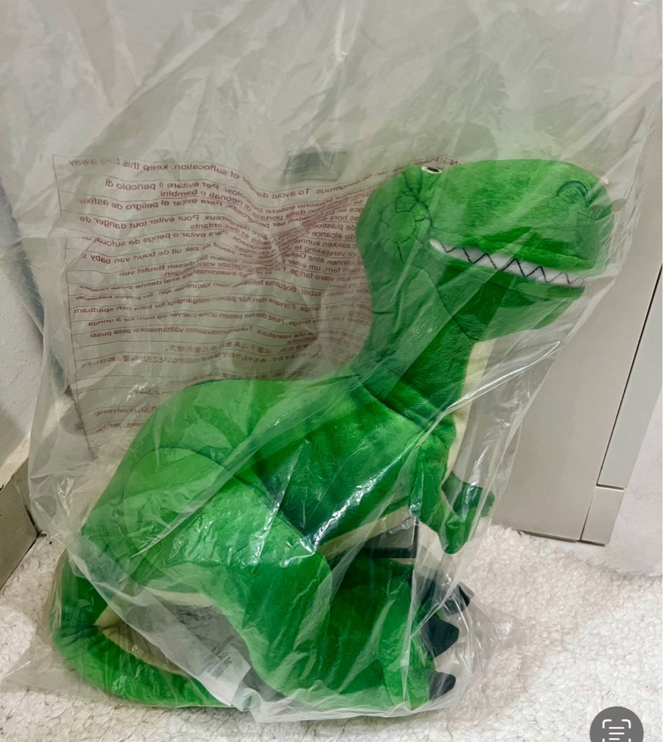 ORIGINAL Rex Plush – Toy Story – Medium 10 3/4'', Hobbies & Toys, Toys ...