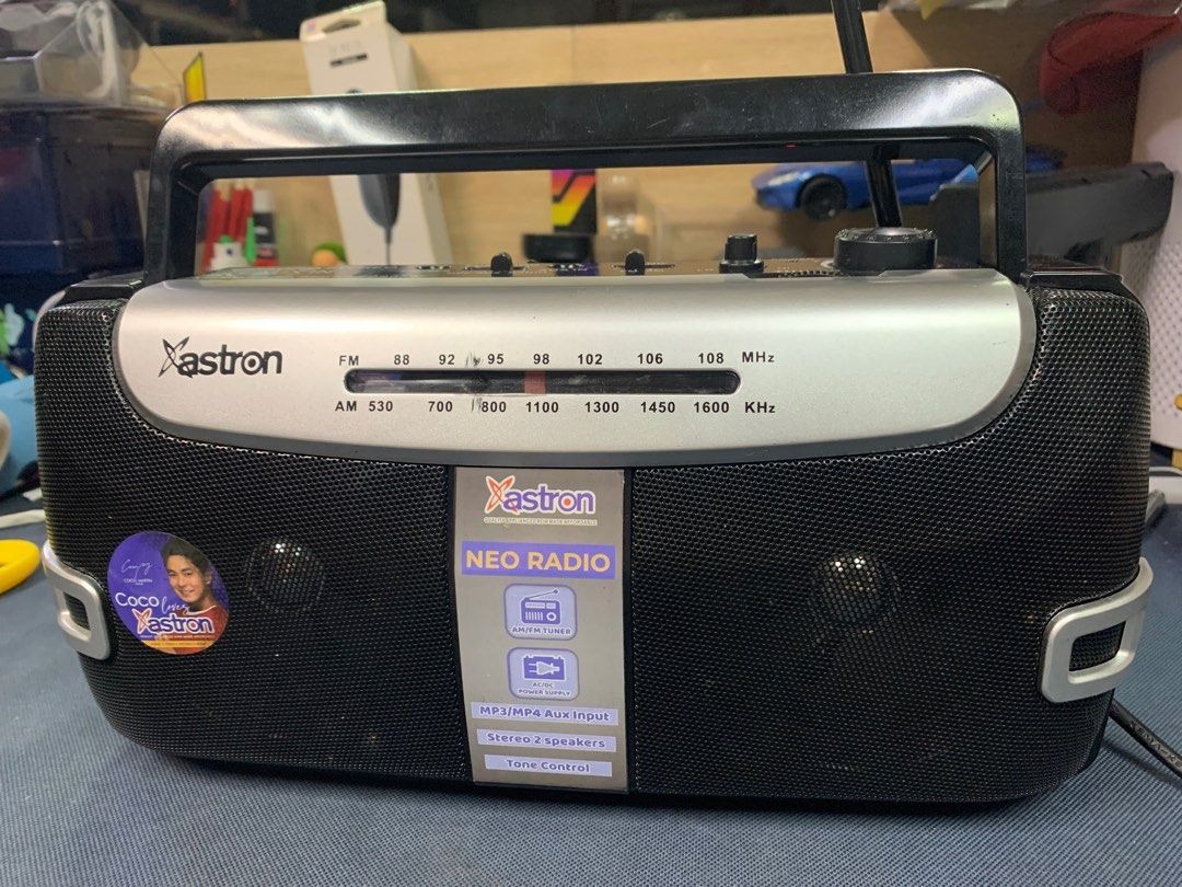 ASTRON Neo Stereo AM-FM Radio/AC-DC Radio, Audio, Portable Audio ...