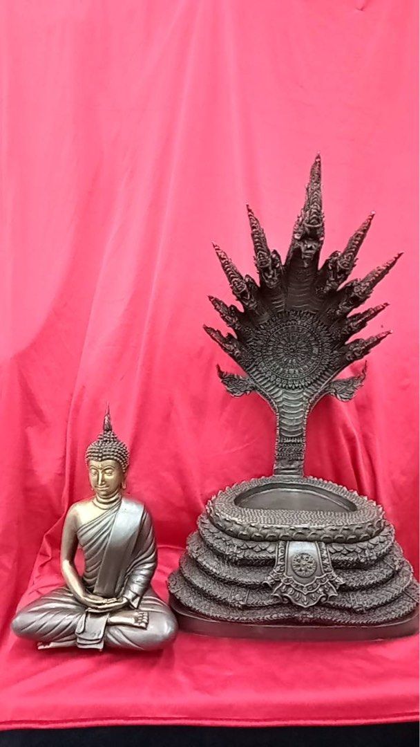 Phra Bang Na Phok lap 9” Height 25” Bucha, Hobbies & Toys, Memorabilia ...