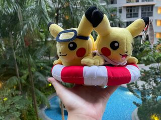 Authentic Pokemon Center Plush- Mount Fuji Pikachu Plush, Hobbies ...