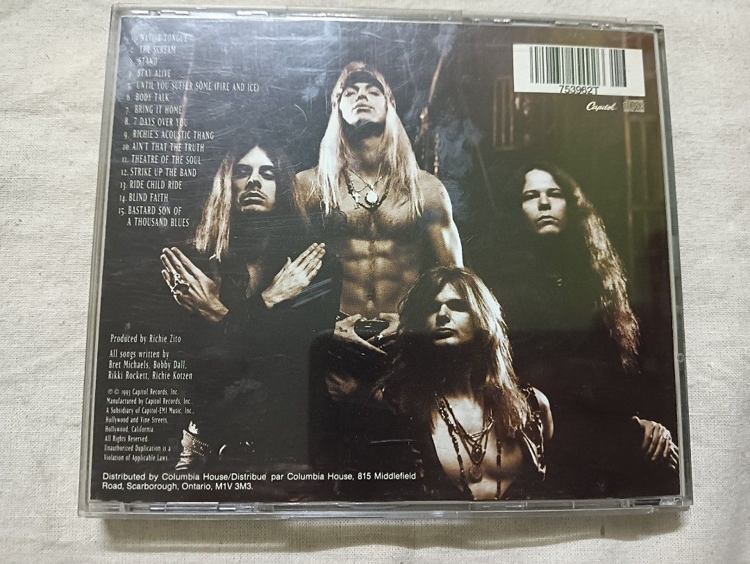 Poison - Native tongue, Hobbies & Toys, Music & Media, CDs & DVDs on ...