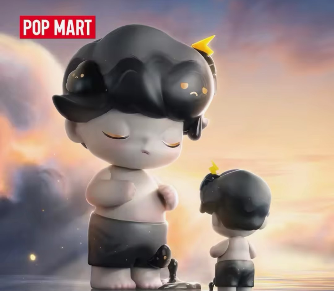 POP MART MEGA JUST DIMOO 400% A Thunder Shower Limited Edition, Hobbies ...