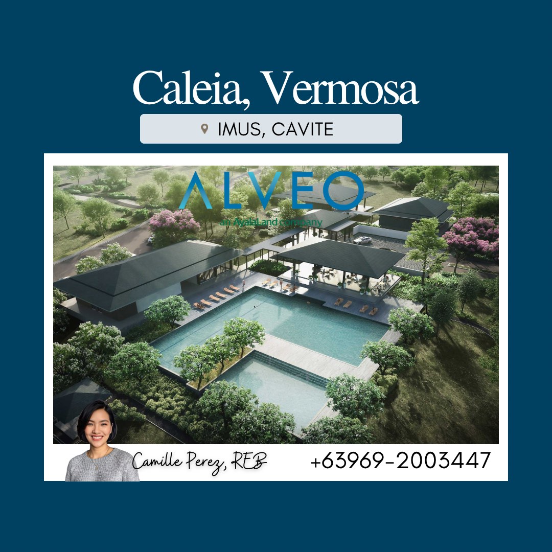 Premium Lot 448sqm Vermosa Pre Selling Imus Cavite Ayala Land along ...