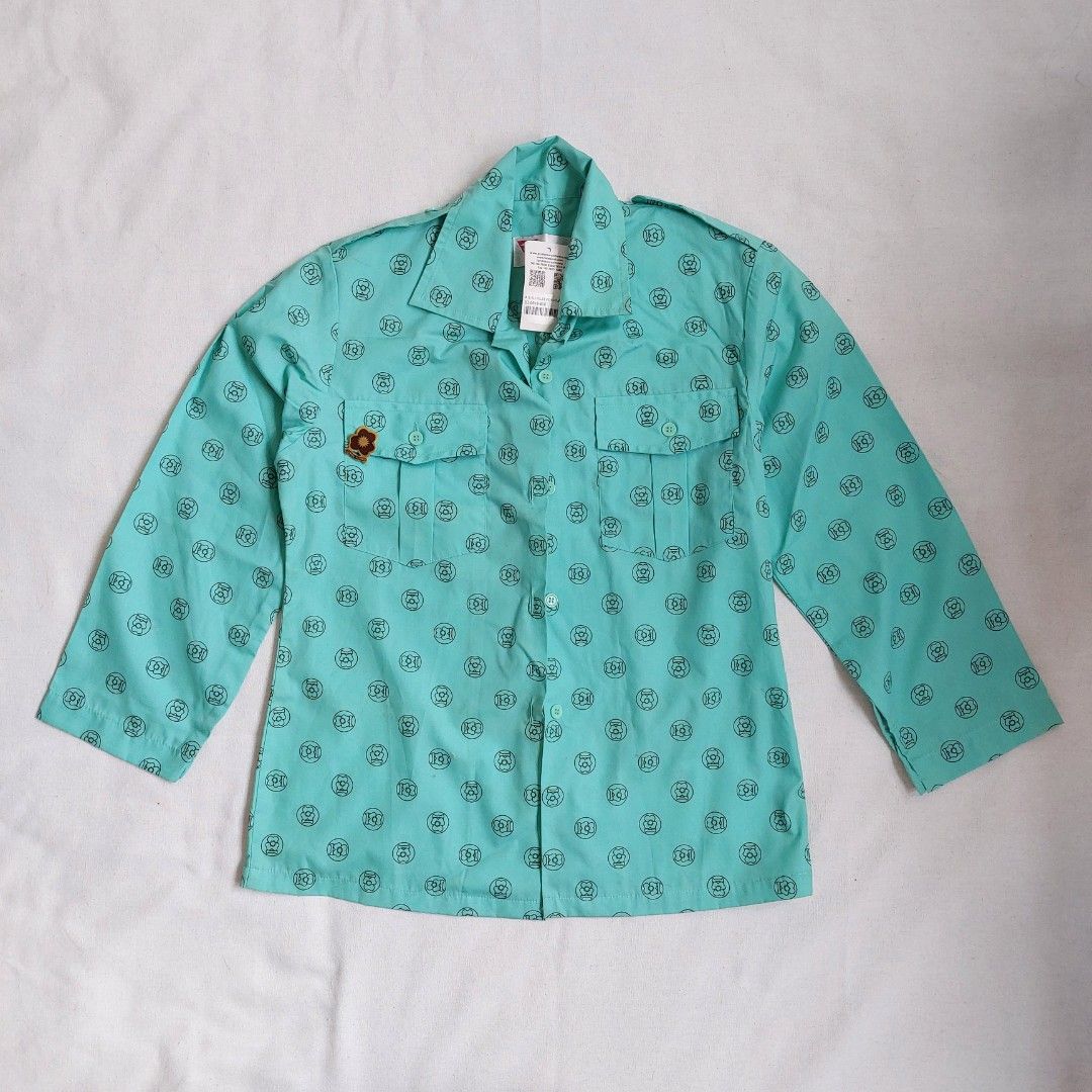 Professor Pandu Puteri/Tunas Puteri Uniform with Scarf and Pin, Women's ...