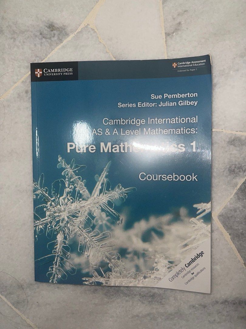 Pure Maths 1 Textbook GCE A LEVEL, Hobbies & Toys, Books & Magazines ...