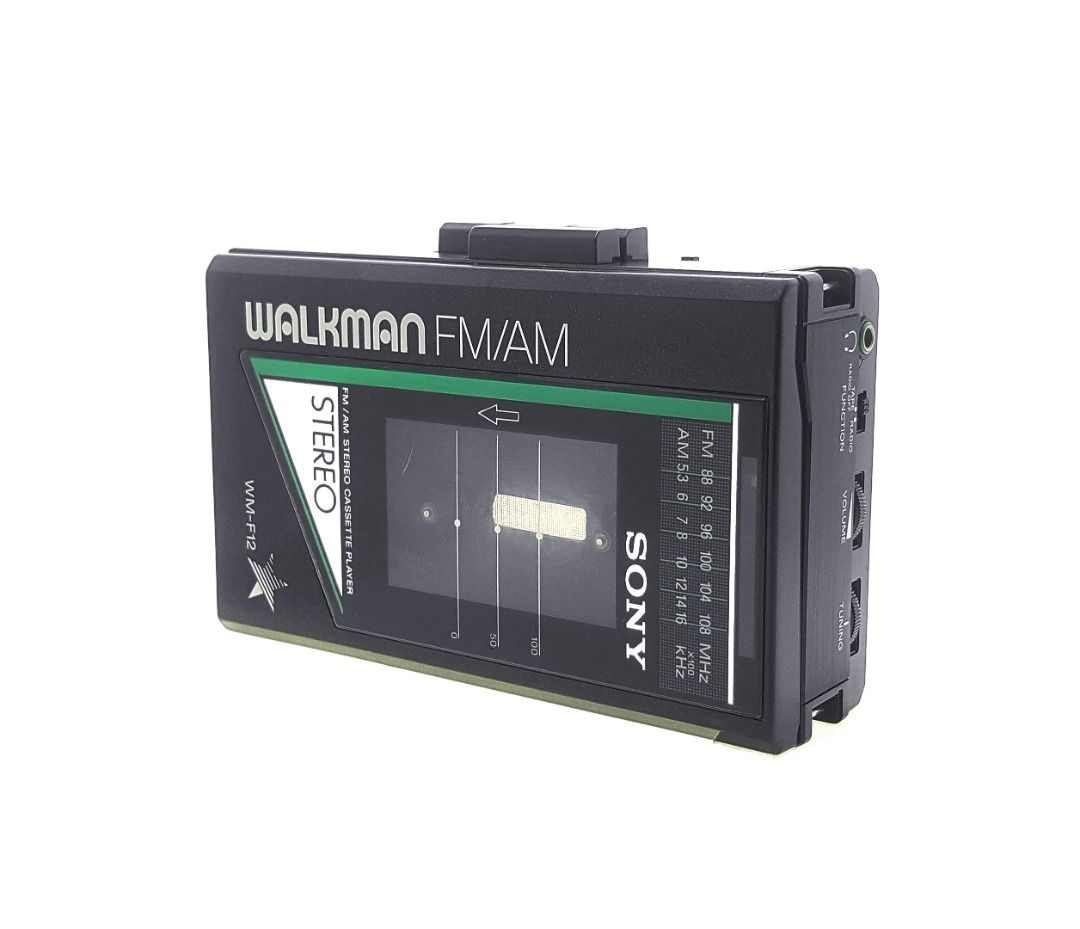 Rare Model! Sony Walkman WM-F12 AM/FM Radio Cassette Player In ...
