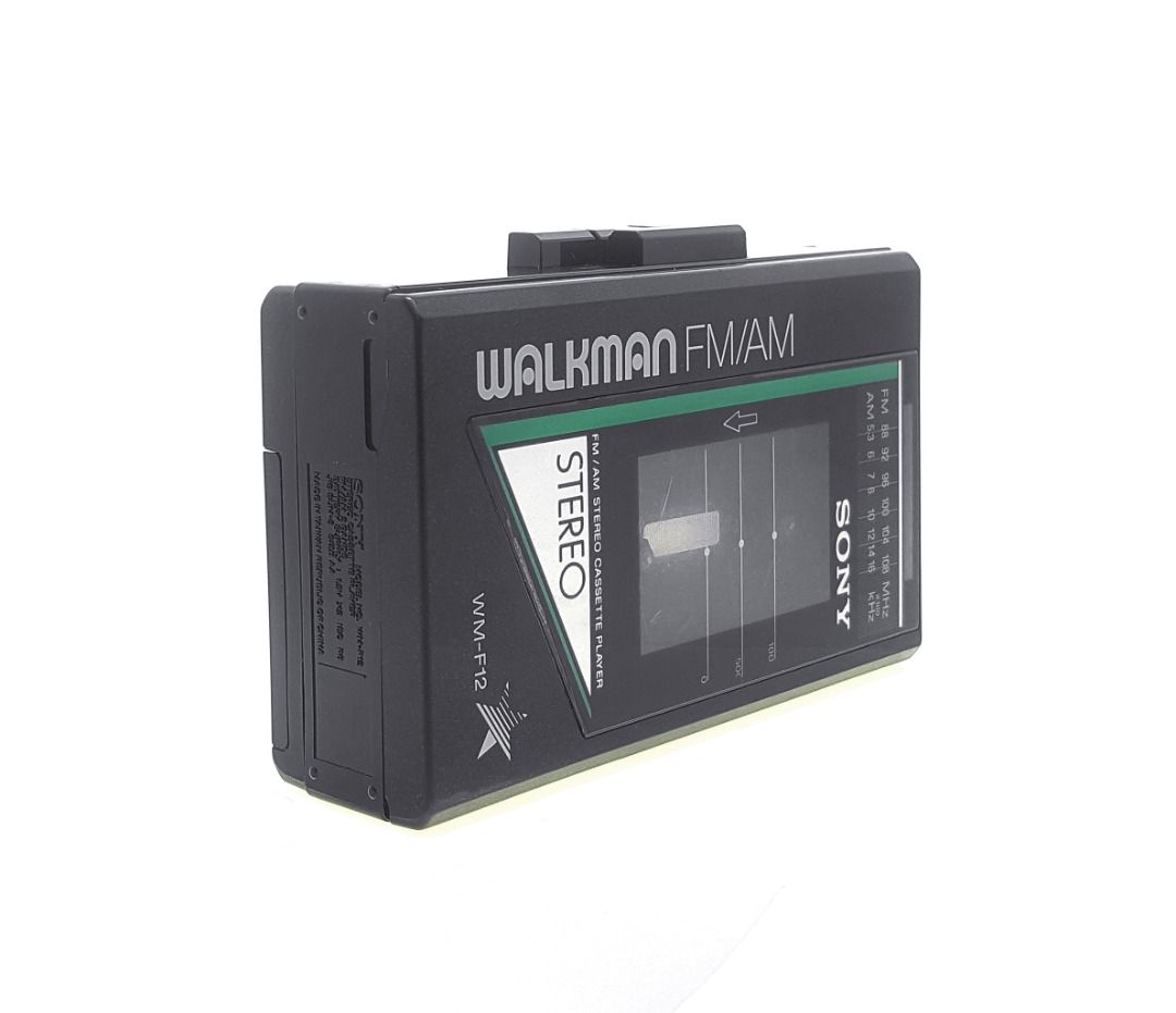 Rare Model! Sony Walkman WM-F12 AM/FM Radio Cassette Player In ...