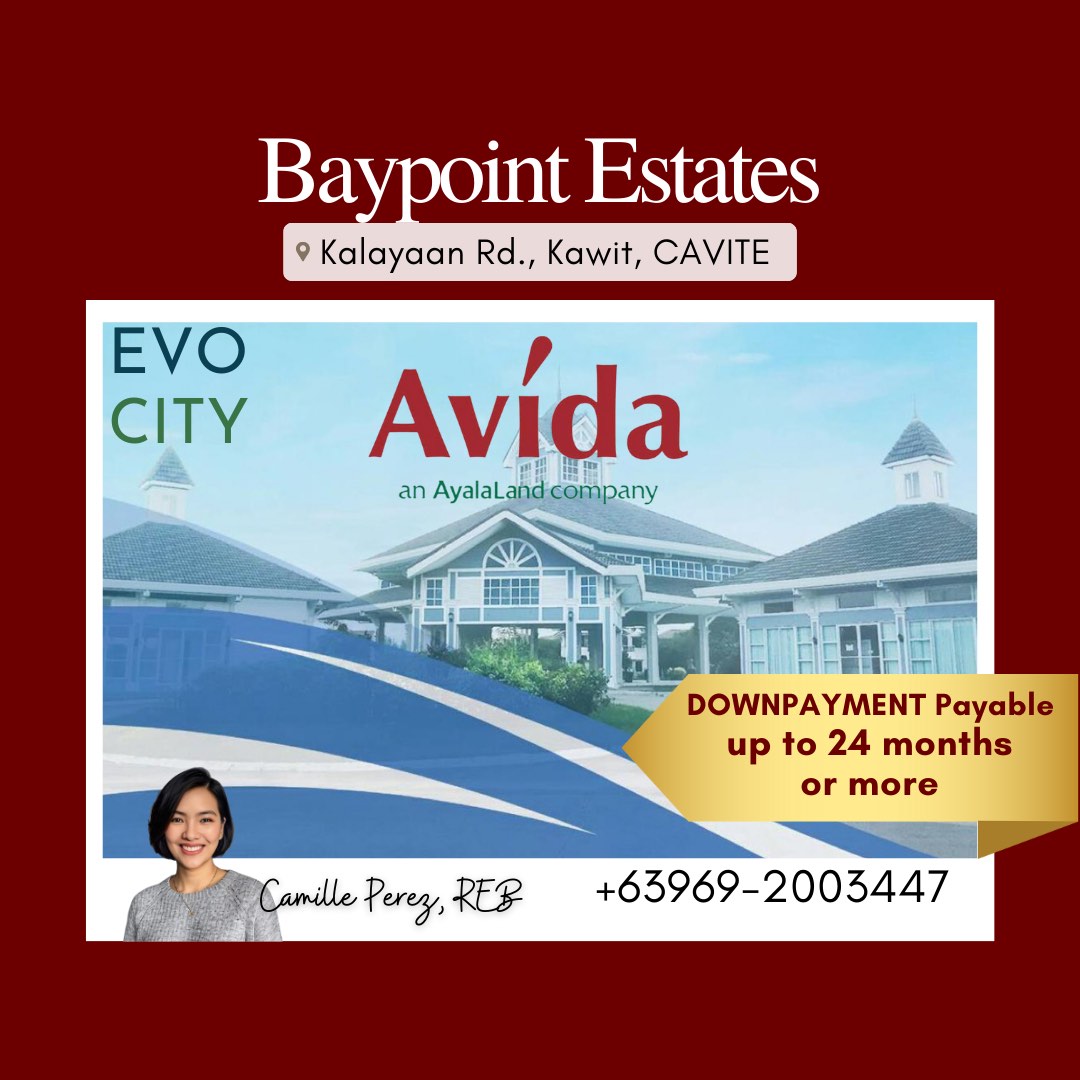 Residential lot in Baypoint Estates across EVO CITY Kalayaan Rd Kawit ...