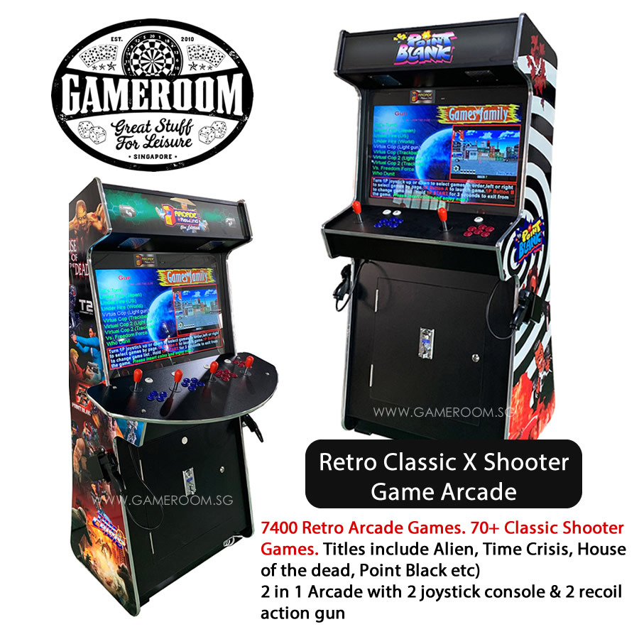 Retro Classic X Shooter Game Arcade, Video Gaming, Video Game Consoles ...