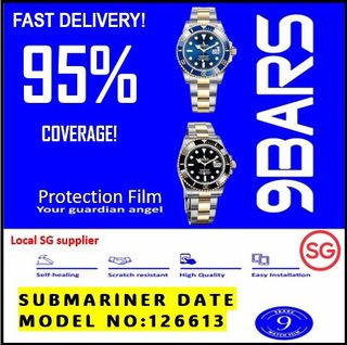 Watchshells Rolex protection film premium full package for GMT Master ...