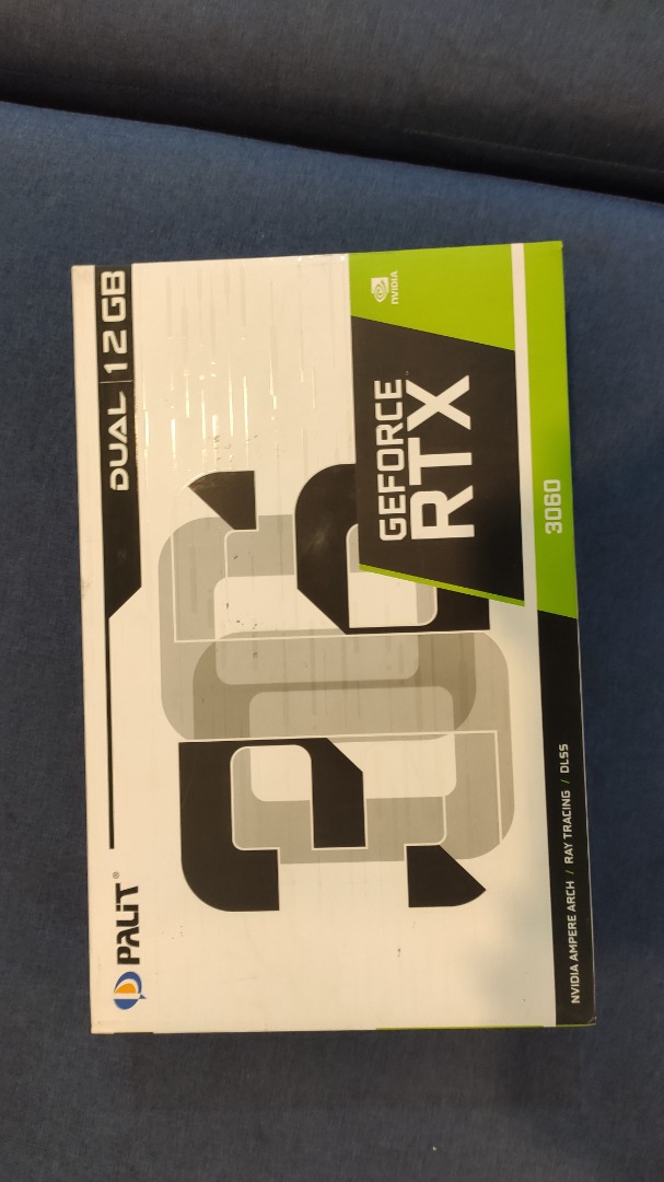 RTX 3060 barely used. comes with original box, Computers & Tech, Parts ...