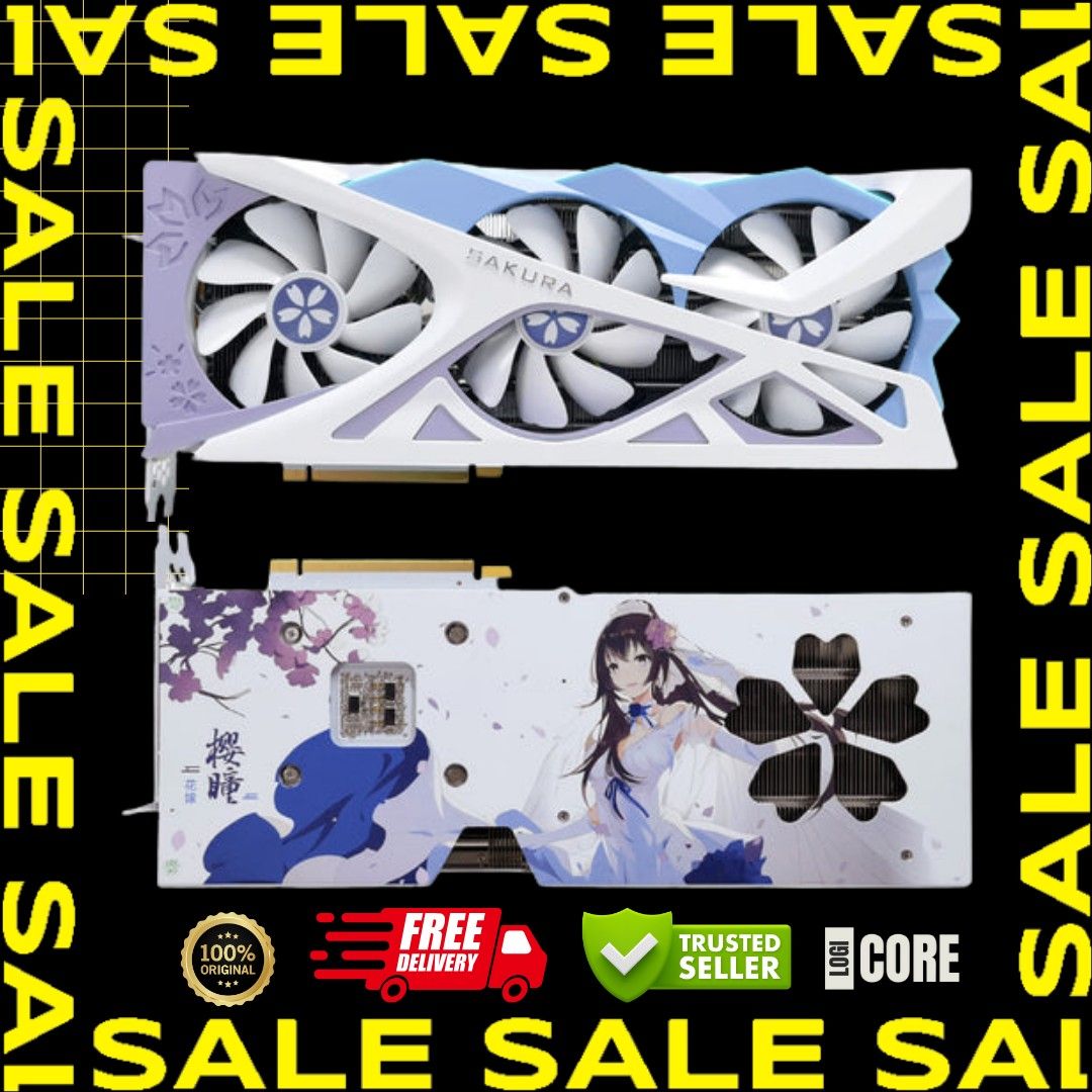 [RTX 4070 TI SUPER] Yeston Sakura Nvidia GeForce RTX 4070 TI Super ...