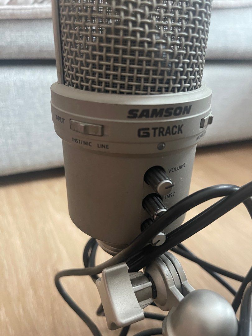 Samson G-track Recording Audio Interface USB Condenser Studio ...