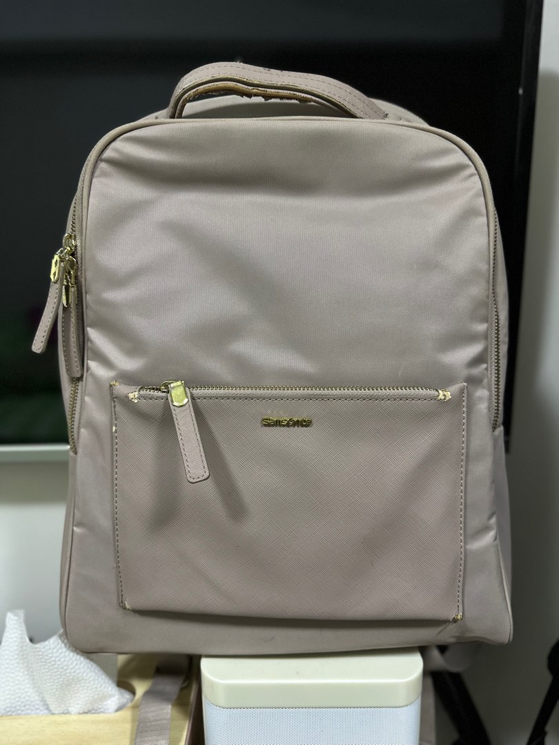Samsonite Zalia Backpack 14.1" in Old Rose, Women's Fashion, Bags ...