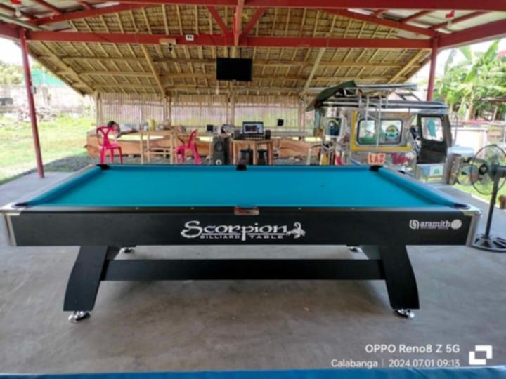 SCORPION STANDARD SIZE BILLIARD TABLE FOR SALE, Hobbies & Toys, Toys ...