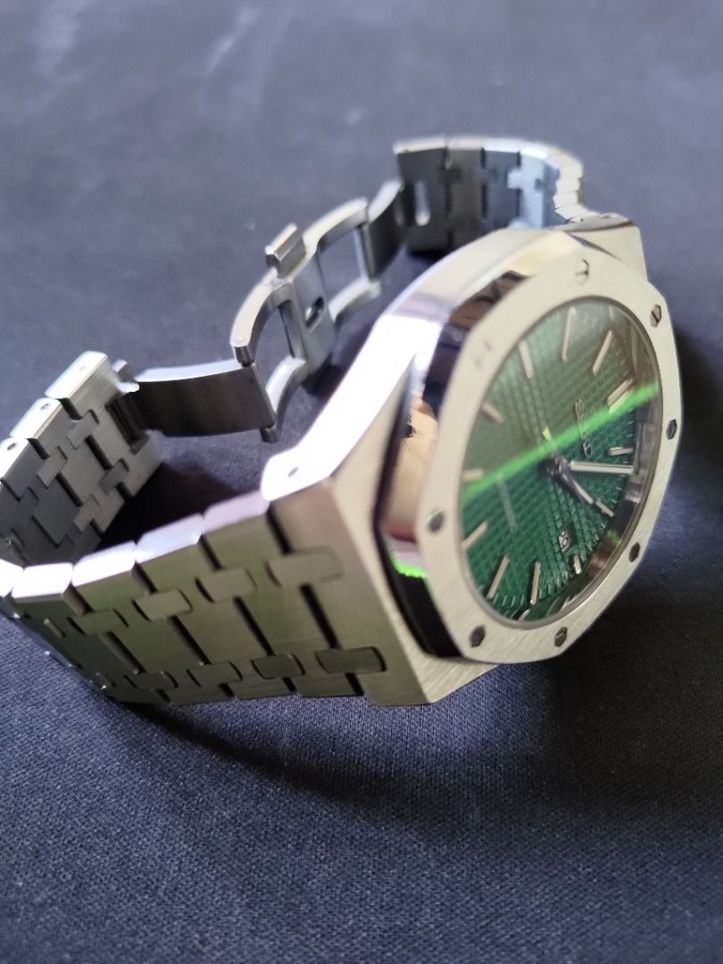 SEIKO AP MOD AUDEMARS PIGUET ROYAL OAK MOD AUTOMATIC WATCH, Men's ...