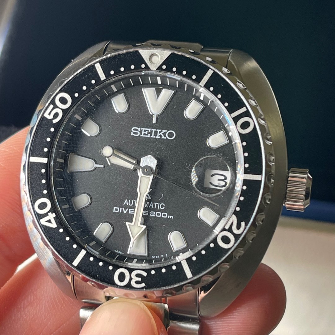 Seiko Propspex Mini Turtle with box SRPC35K1, 名牌, 手錶 - Carousell