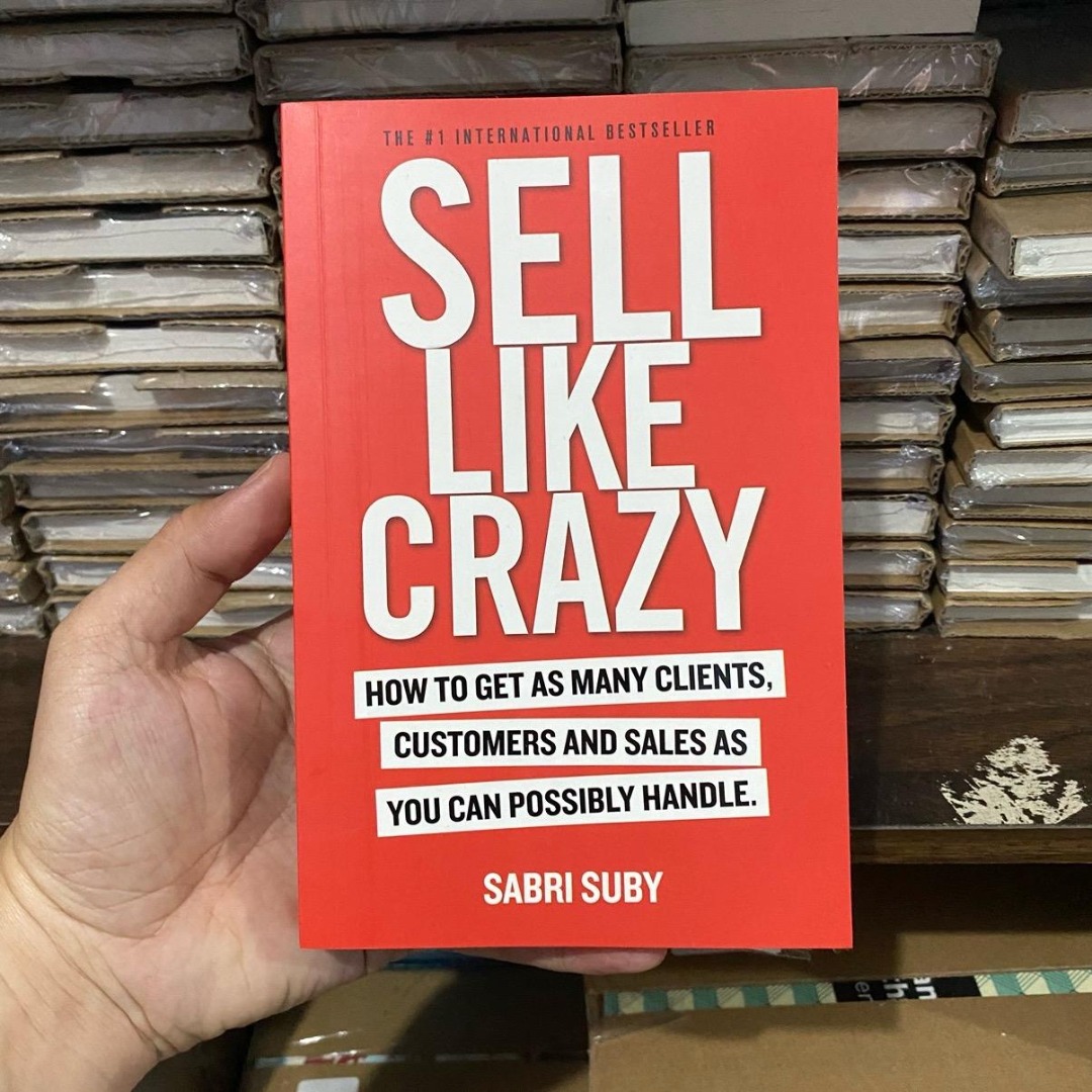 Sell Like Crazy by Sabri Suby 100% Quality Guaranteed, Hobbies & Toys ...
