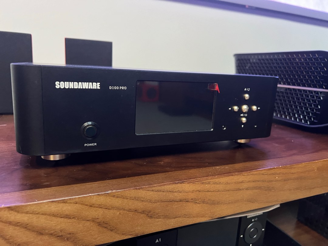 Soundaware D100Pro Deluxe 32bit 192 Khz, DSD/PCM Digital Streaming Audio Transport System, Audio ...