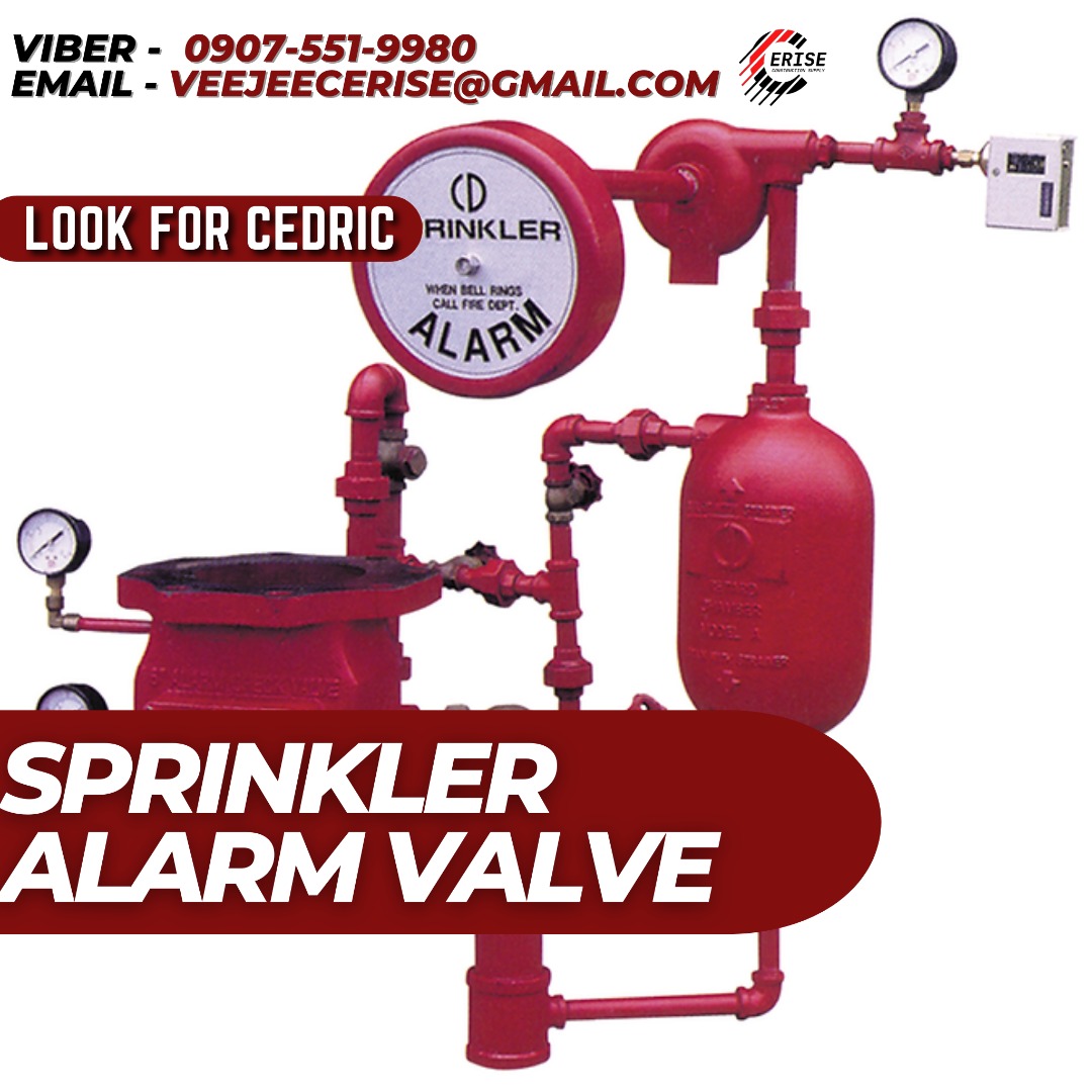 SPRINKLER ALARM VALVE, Commercial & Industrial, Construction & Building ...