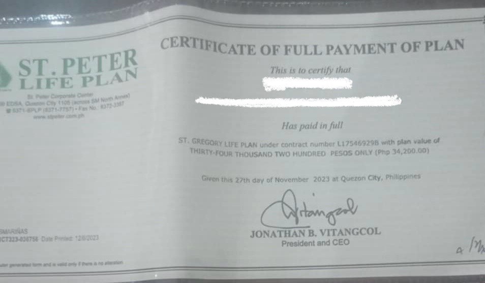 St Peter Plan Memorial Services, Everything Else, Others on Carousell